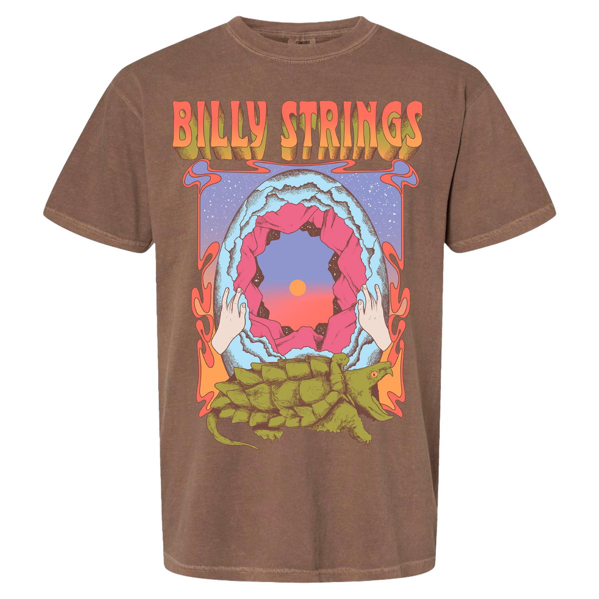 Snapping Turtle Tee (Nick Potts) – Billy Strings