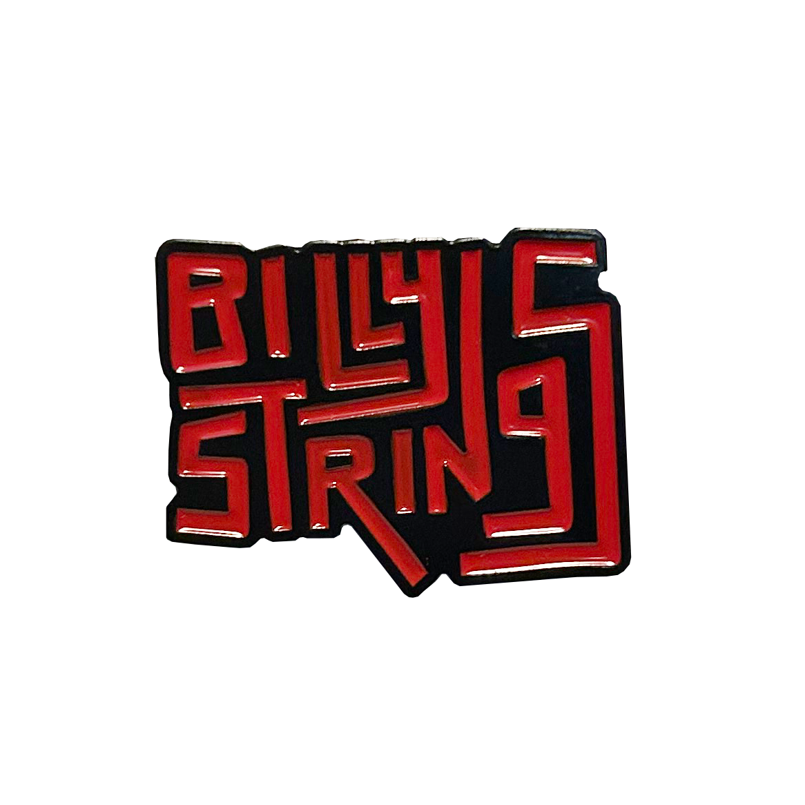 Pin: Red Logo (SQUiSHYEYES) – Billy Strings