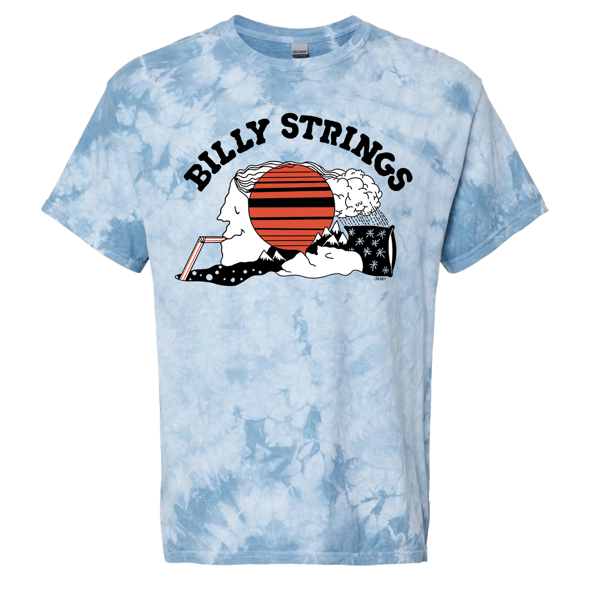 Dream Tie Dye Tee (Perry Shall) – Billy Strings
