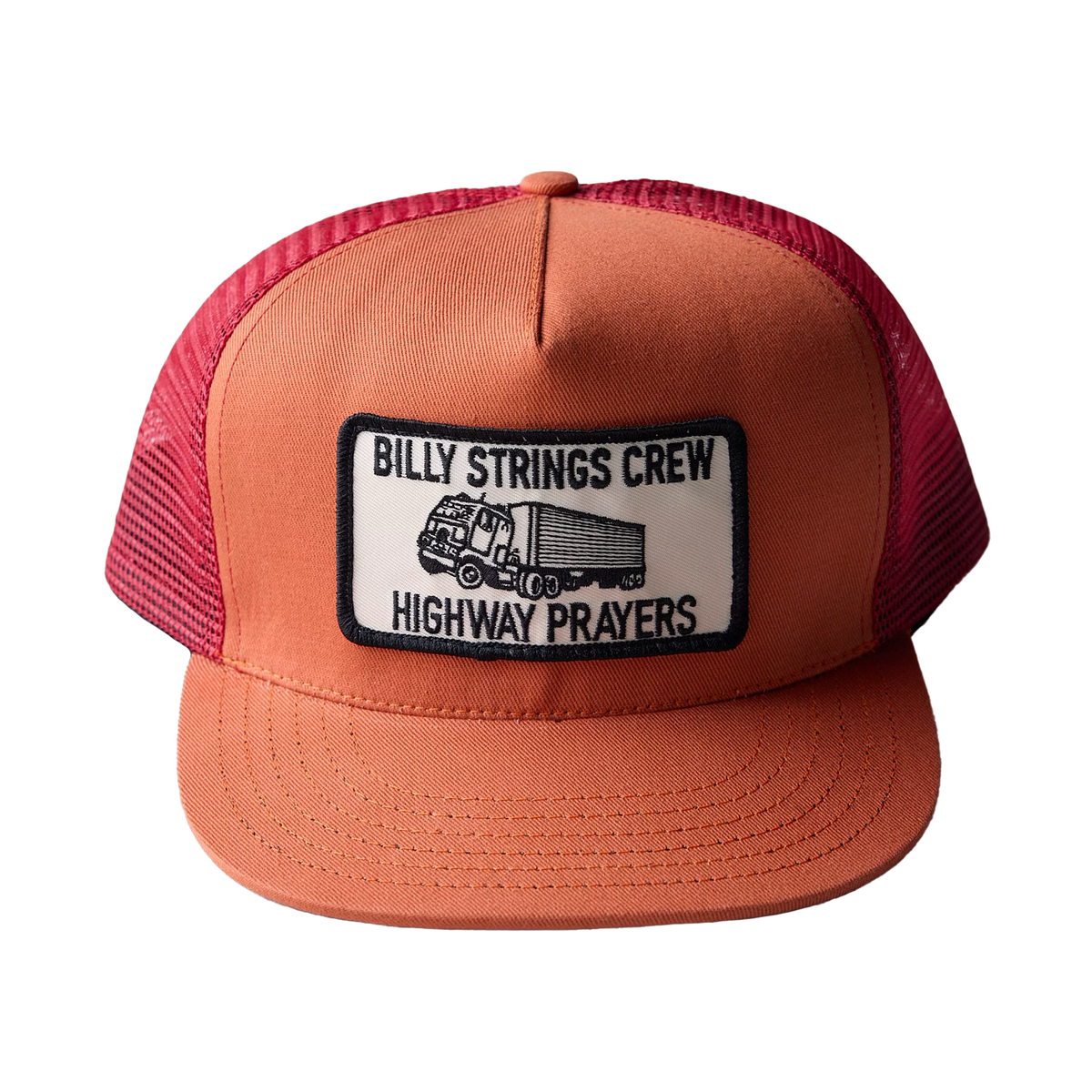 imogene + willie x Billy Strings Orange Highway Prayers Semi Truck Pat