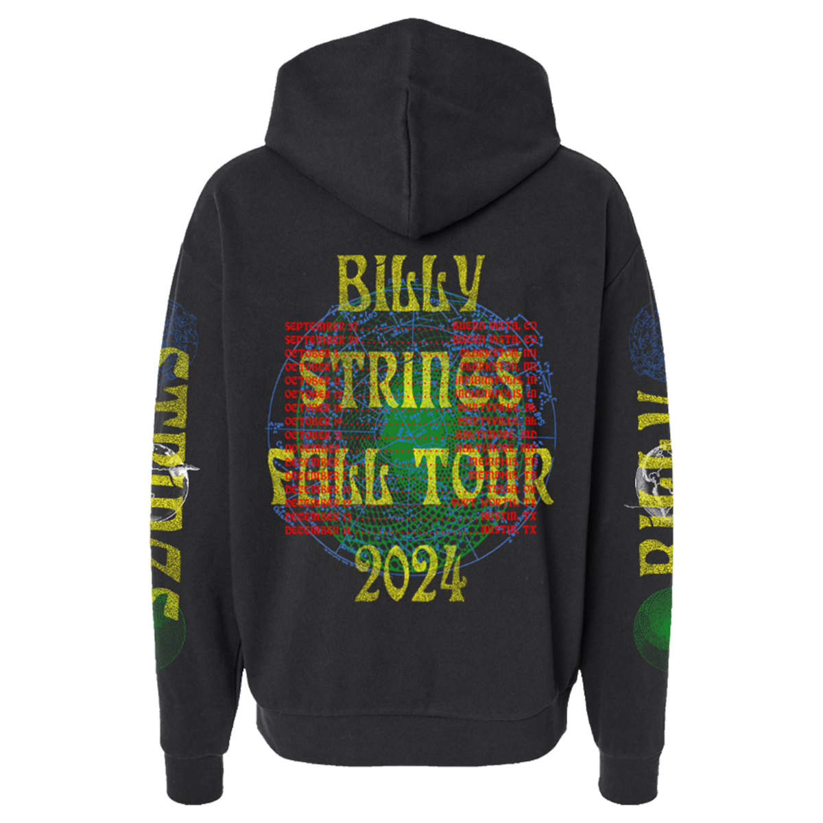 Flying Horse Hoodie with Dates (Brian Morgante / Flesh & Bone Design ...