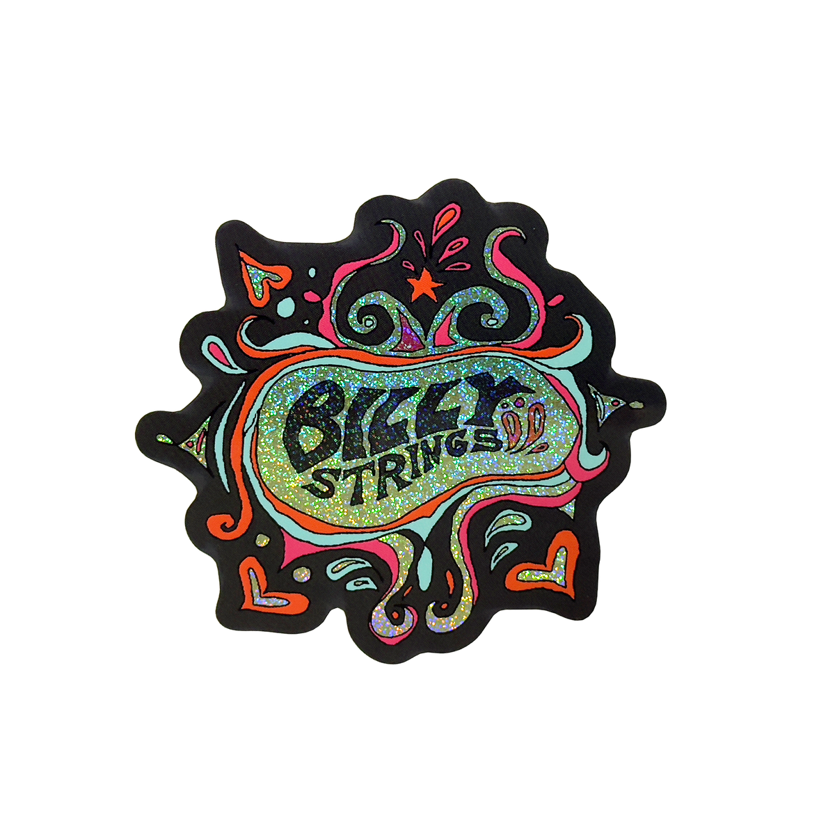 Sticker: Glitter Paisley (Hailey Miller Beiden) – Billy Strings