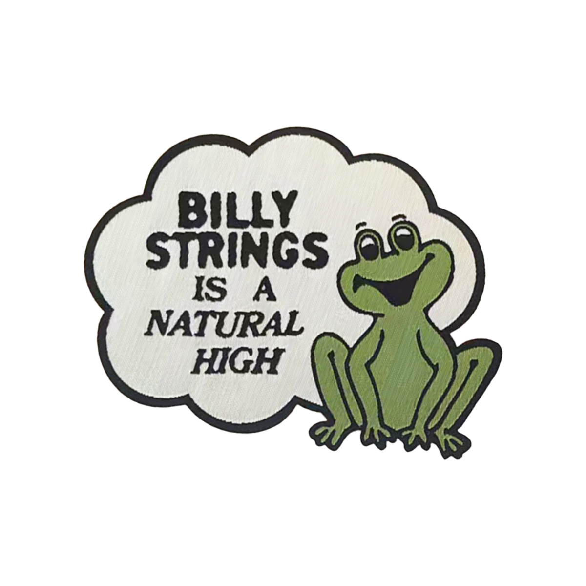 Patch: BIlly Strings is a Natural High – Billy Strings