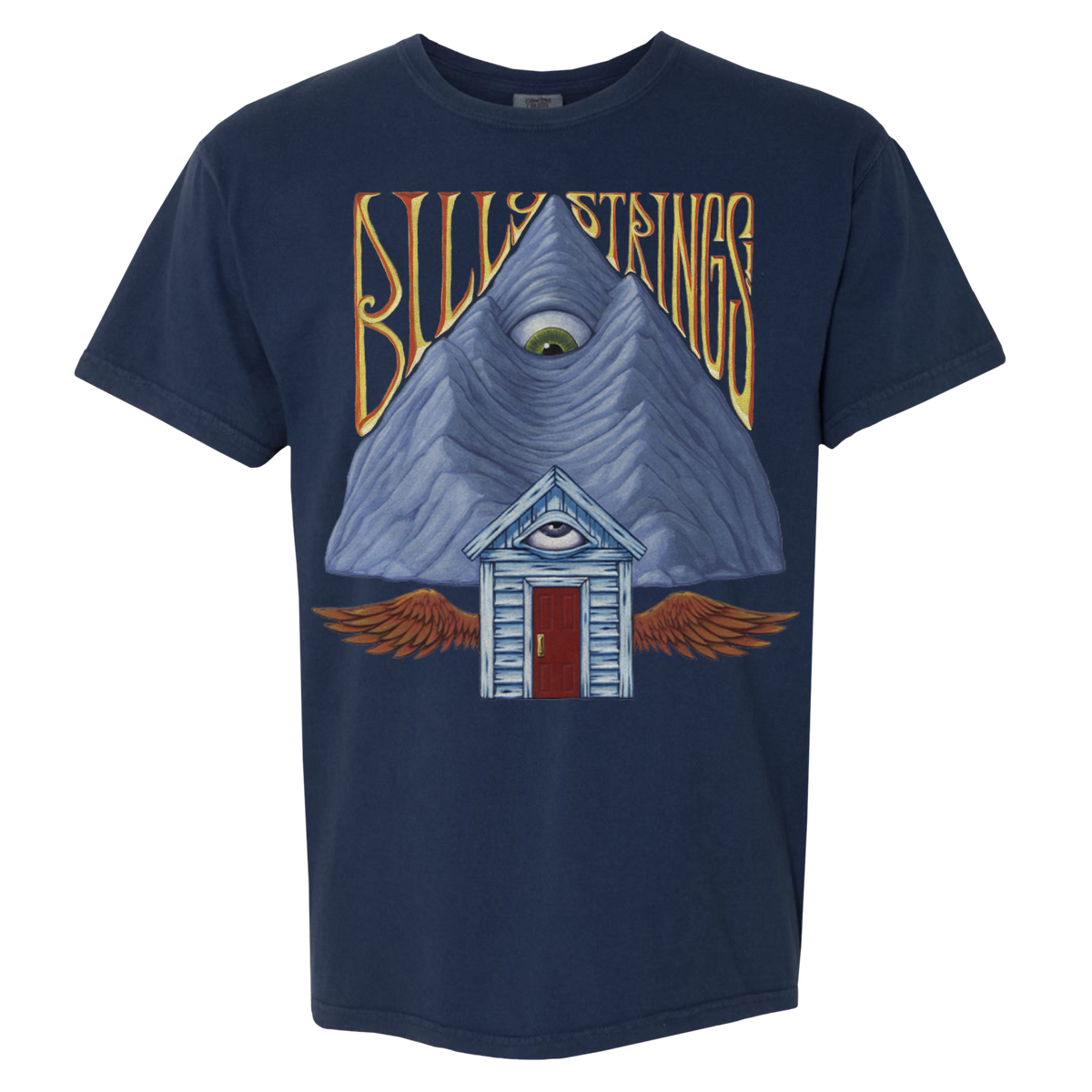 Navy Our Mountain Tee (JJ Horner) – Billy Strings