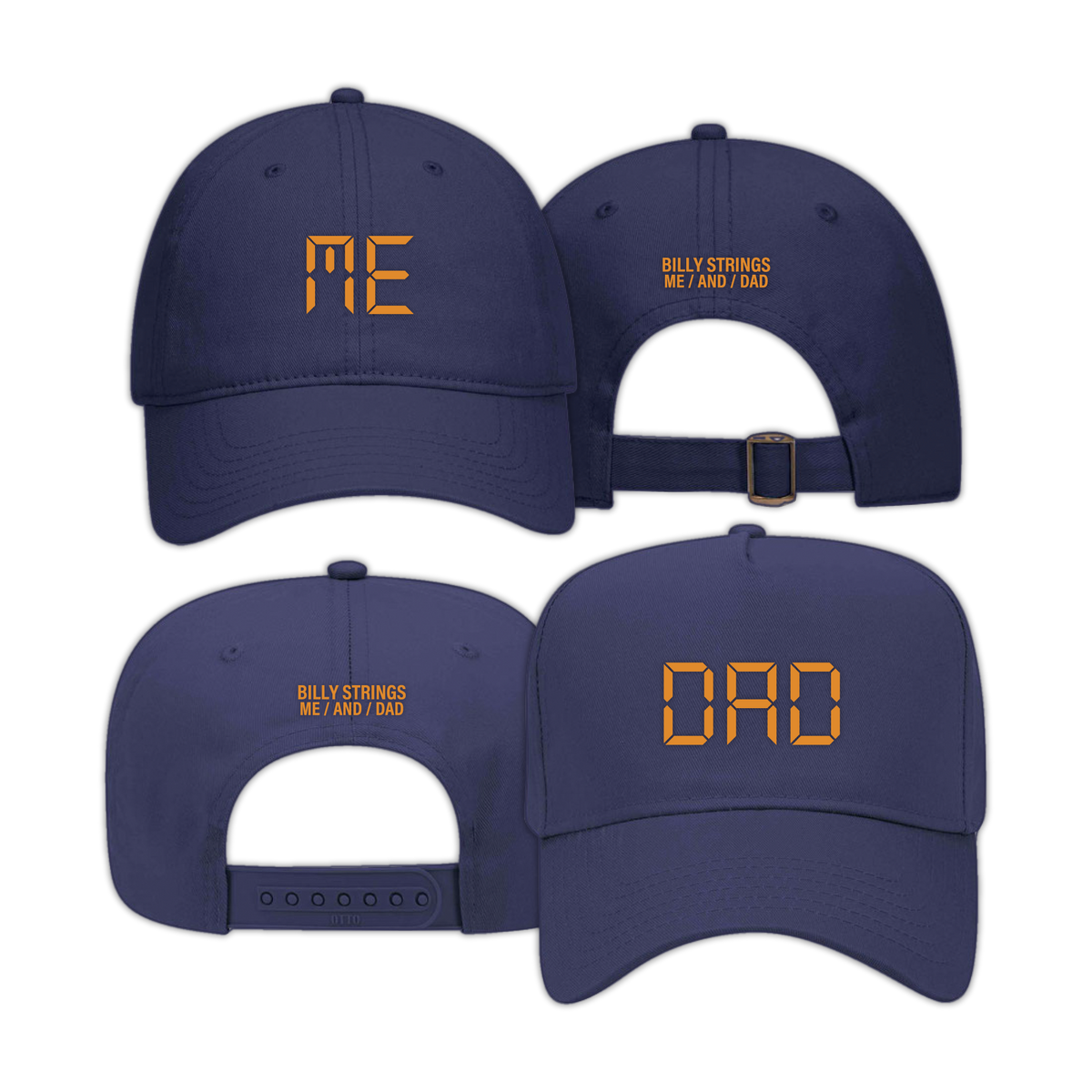 ME / AND / DAD Hat Bundle – Billy Strings